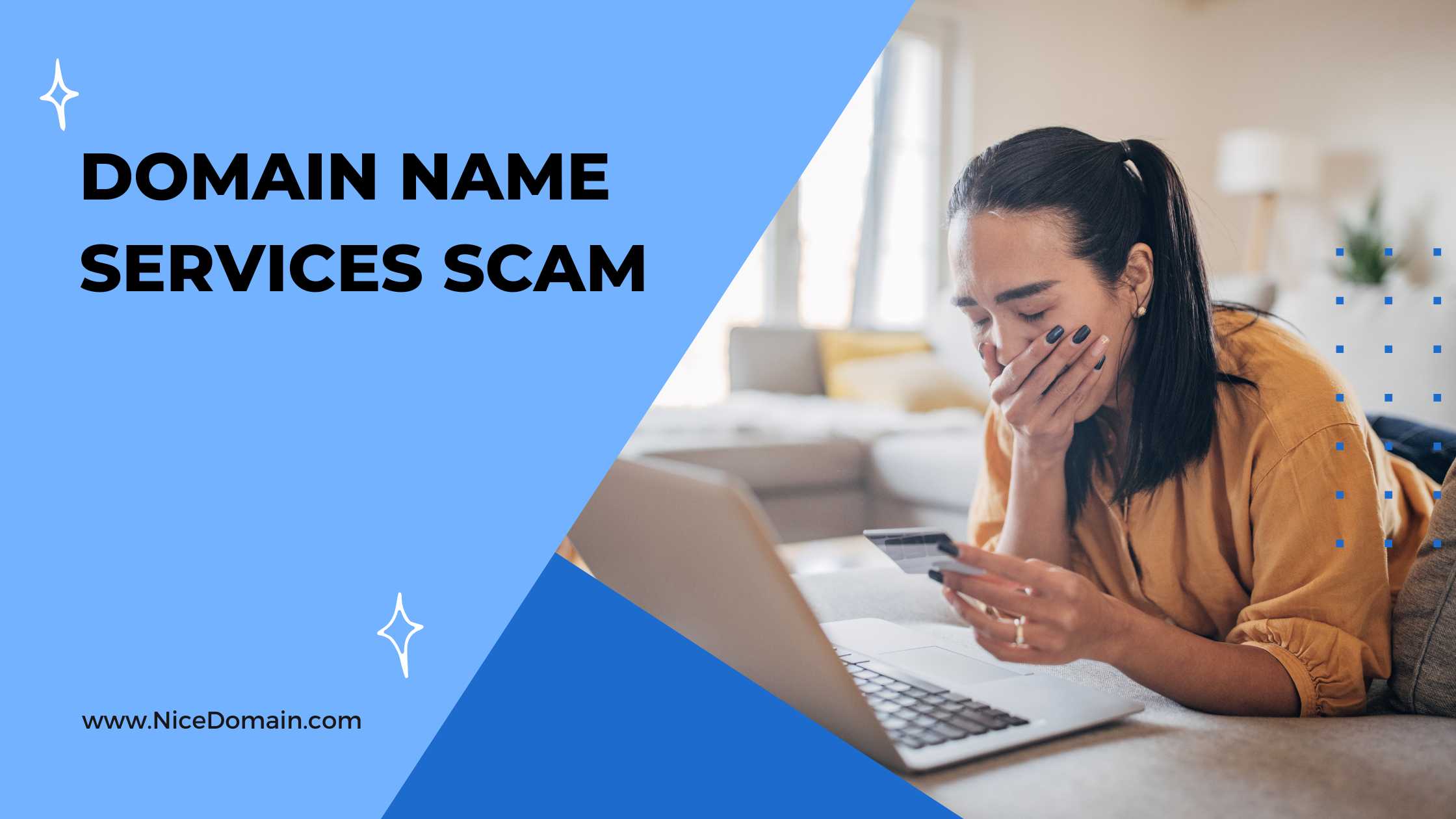 How to Keep Safe from an Internet Domain Name Services Scam - Nice Domain